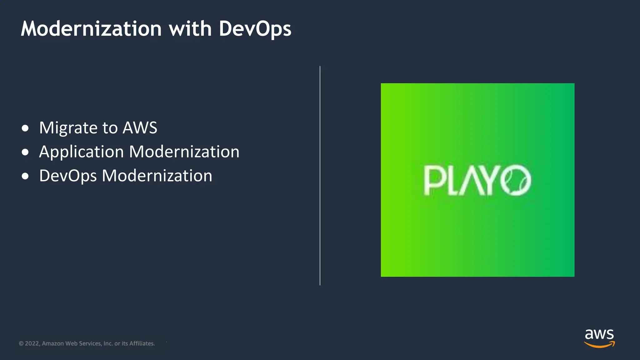 Modernize your application & Infrastructure with AWS Cloud.pptx