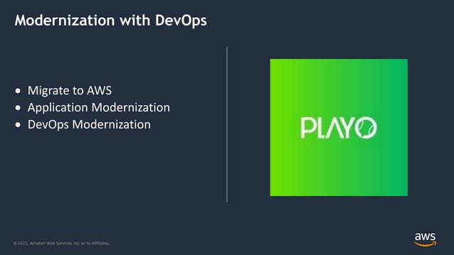 Modernize your application & Infrastructure with AWS Cloud.pptx