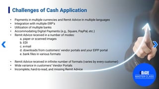 Modernizing cash application with the 3A's automation analytics and AI ...