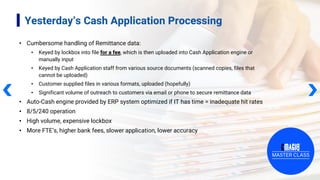 Modernizing cash application with the 3A's automation analytics and AI ...