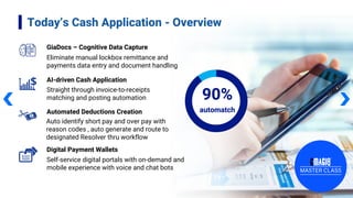 Modernizing cash application with the 3A's automation analytics and AI ...