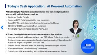 Modernizing cash application with the 3A's automation analytics and AI ...