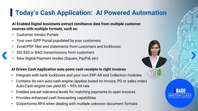 Modernizing cash application with the 3A's automation analytics and AI ...