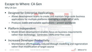 Modernizing COBOL Applications with CA GEN | PDF