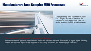 Modernizing complex MRO processes | PPT