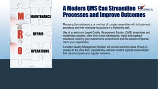Modernizing complex MRO processes | PPT