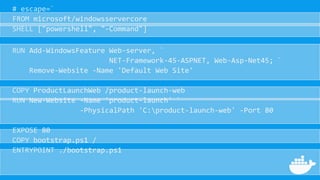 Modernizing .NET Apps with Docker | PDF | Computer Software and Applications | Computing