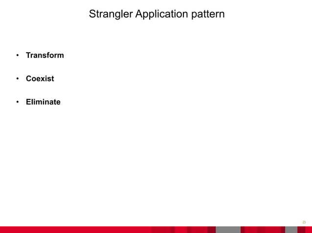 Modernizing The Monolithic Architecture To Container Based Architecture