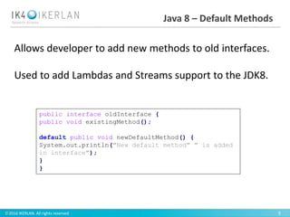 Modern Java Development | PPT
