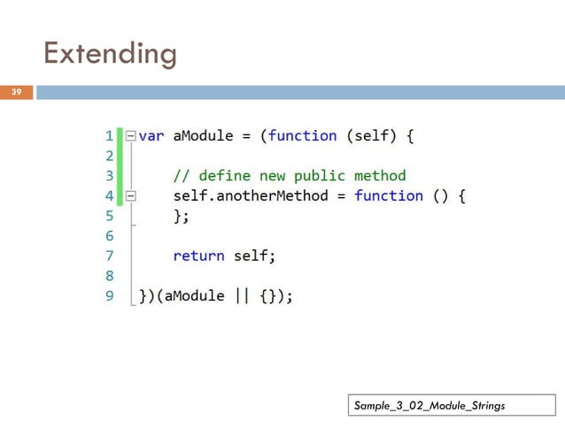 Modern JavaScript Applications: Design Patterns | PPT