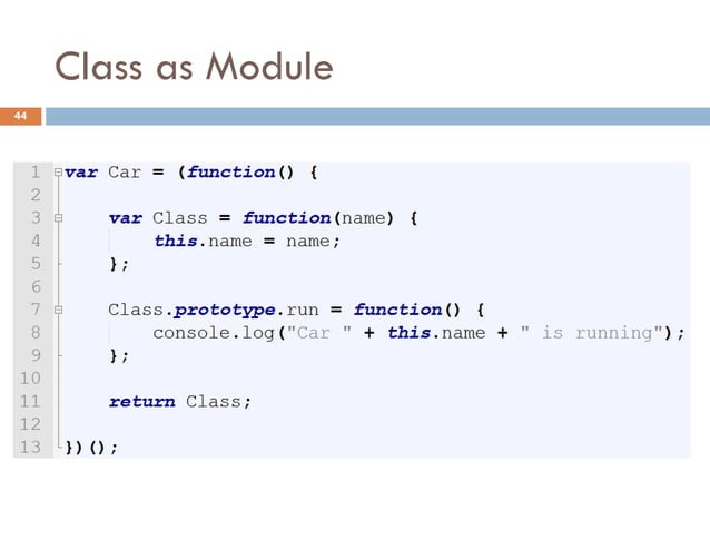 Modern JavaScript Applications: Design Patterns | PPT