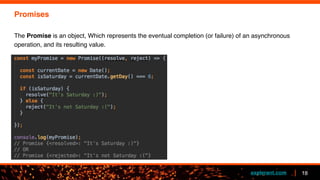 Modern JavaScript features | PPT