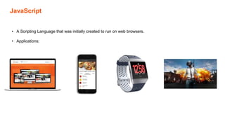 Modern java script features | PPT