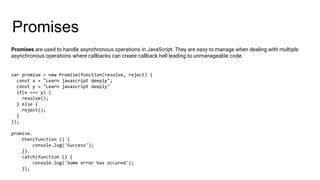 Modern JS with ES6 | PPT