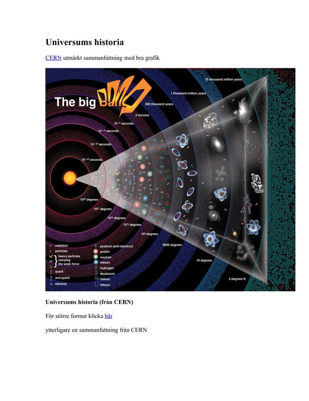 Modern kosmologi | DOC