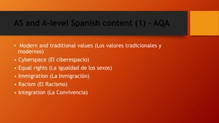 Modern languages A level | PPTX