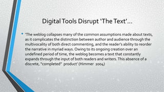 Modern Languages Approaches to Digital Culture | PPT