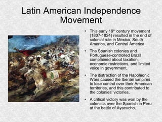 Modern Latin America | PPT