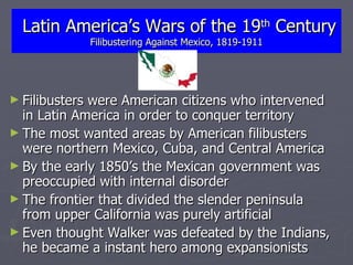 Modern latin america | PPT | Death, Injury, or Military Conflict ...