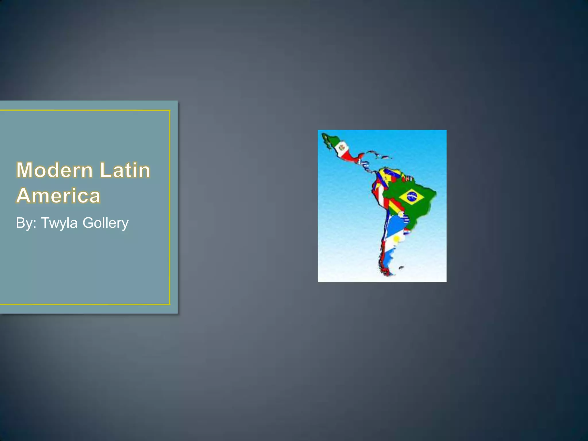 Modern latin america | PPTX | World/International Music | Music