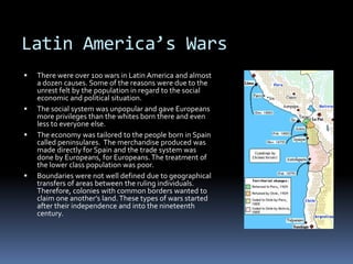 Modern Latin America | PPTX | South America Travel | Travel Locations