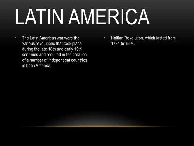 Modern latin america by miguel cardenas | PPTX