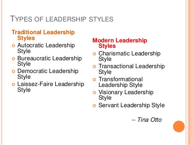 Modern Leadership Techniques