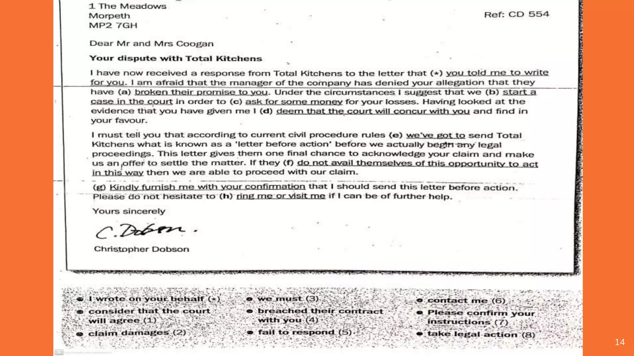 Modern letter writing- part II | PPT