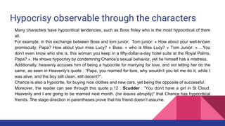 Modern Life in Sweet Bird of Youth | PPT