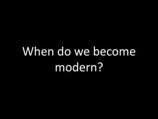 Modern life questions | PPT
