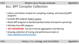 Modern Linux Tracing Landscape | PPTX