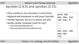 Modern Linux Tracing Landscape | PPTX