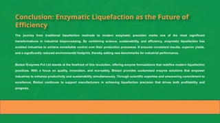 Precision Enzymes Redefining Starch Liquefaction | PPTX