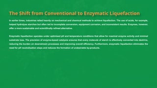 Precision Enzymes Redefining Starch Liquefaction | PPTX