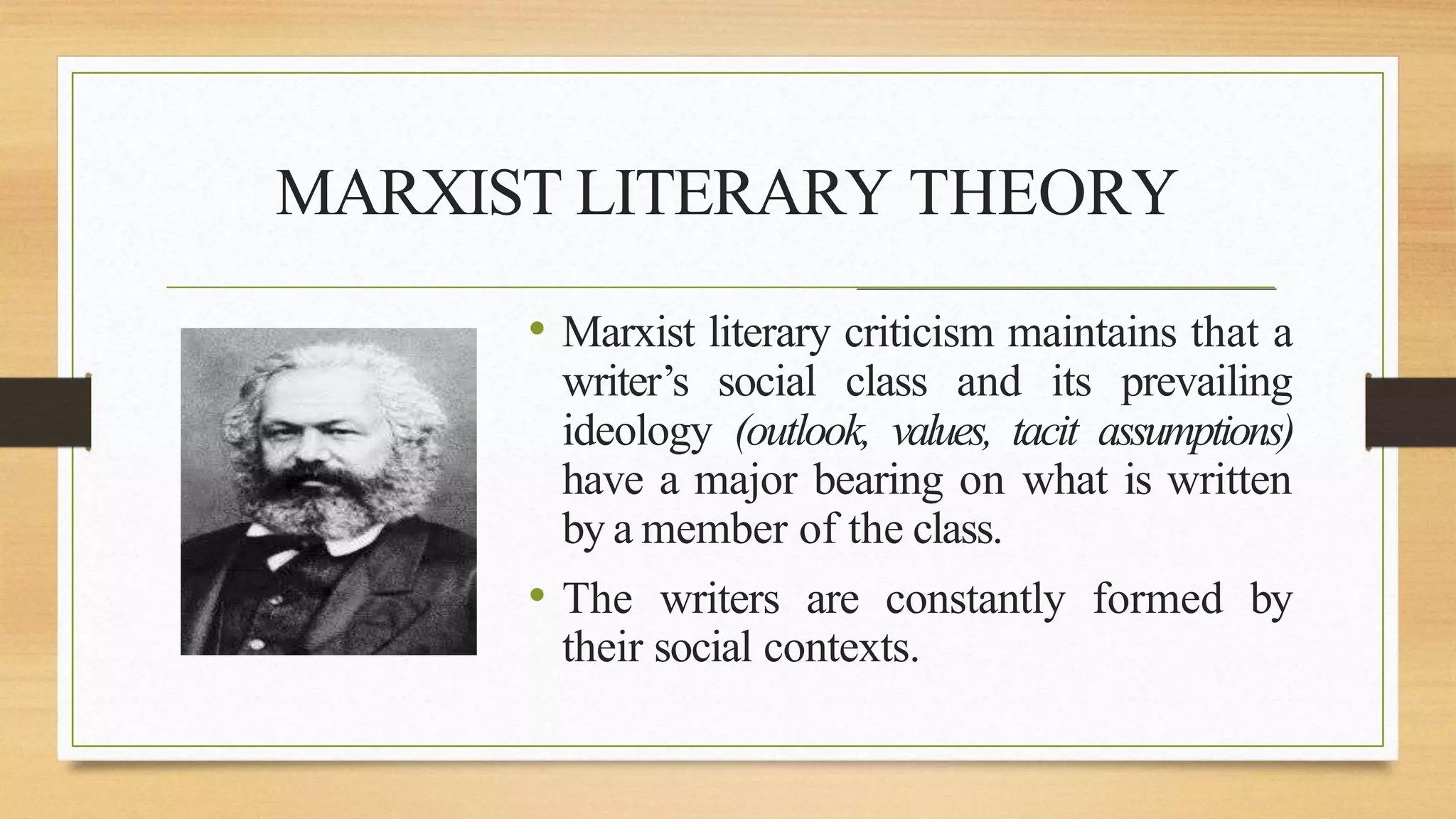 Modern Literary Criticism | PPTX