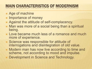 Modern literature by iqra karamat | PPTX