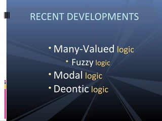Modern Logic - Introduction to Logic | PPT