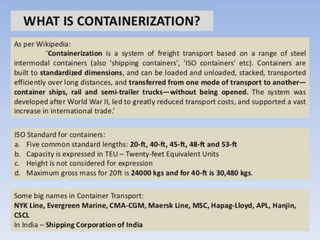 Modern logistics infrastructure | PPT