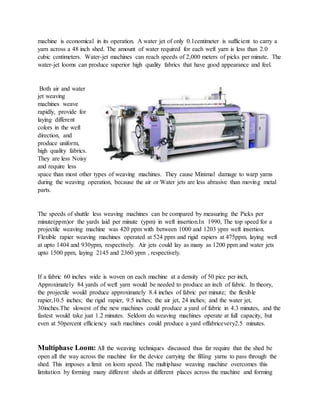 Modern loom | DOCX