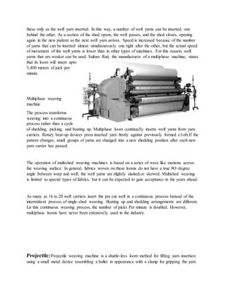 Modern loom | DOCX