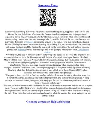 Modern Love Essays | PDF