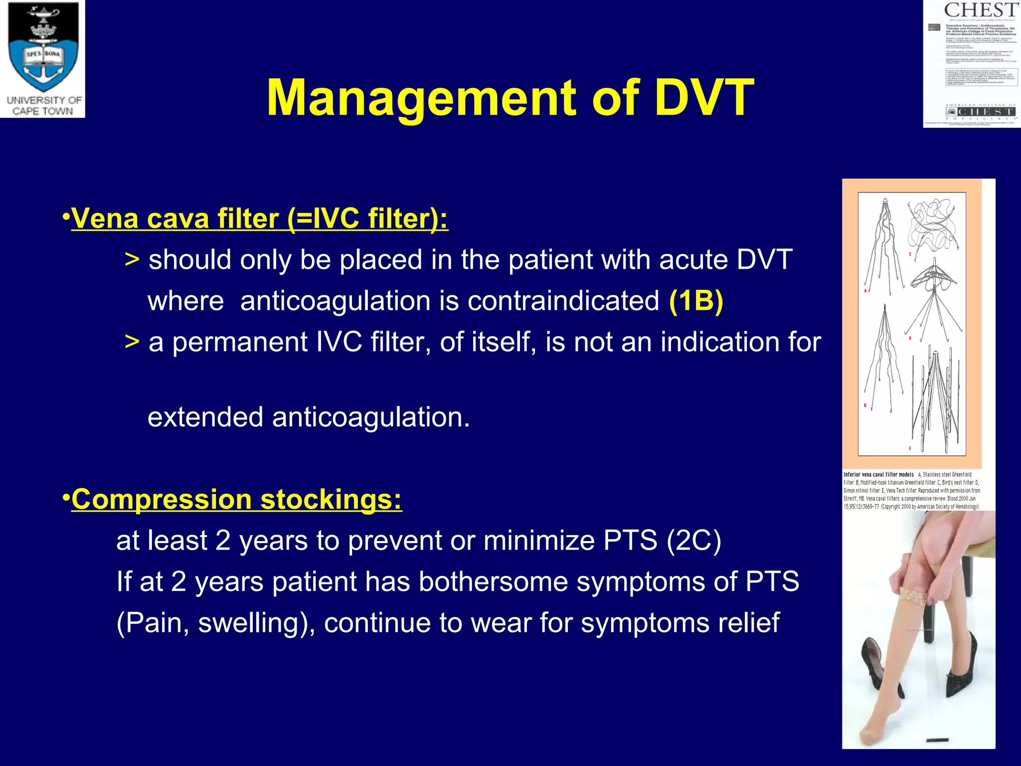 Deep Vein Thrombosis-Dr. sharfuddin chowdhury | PPT