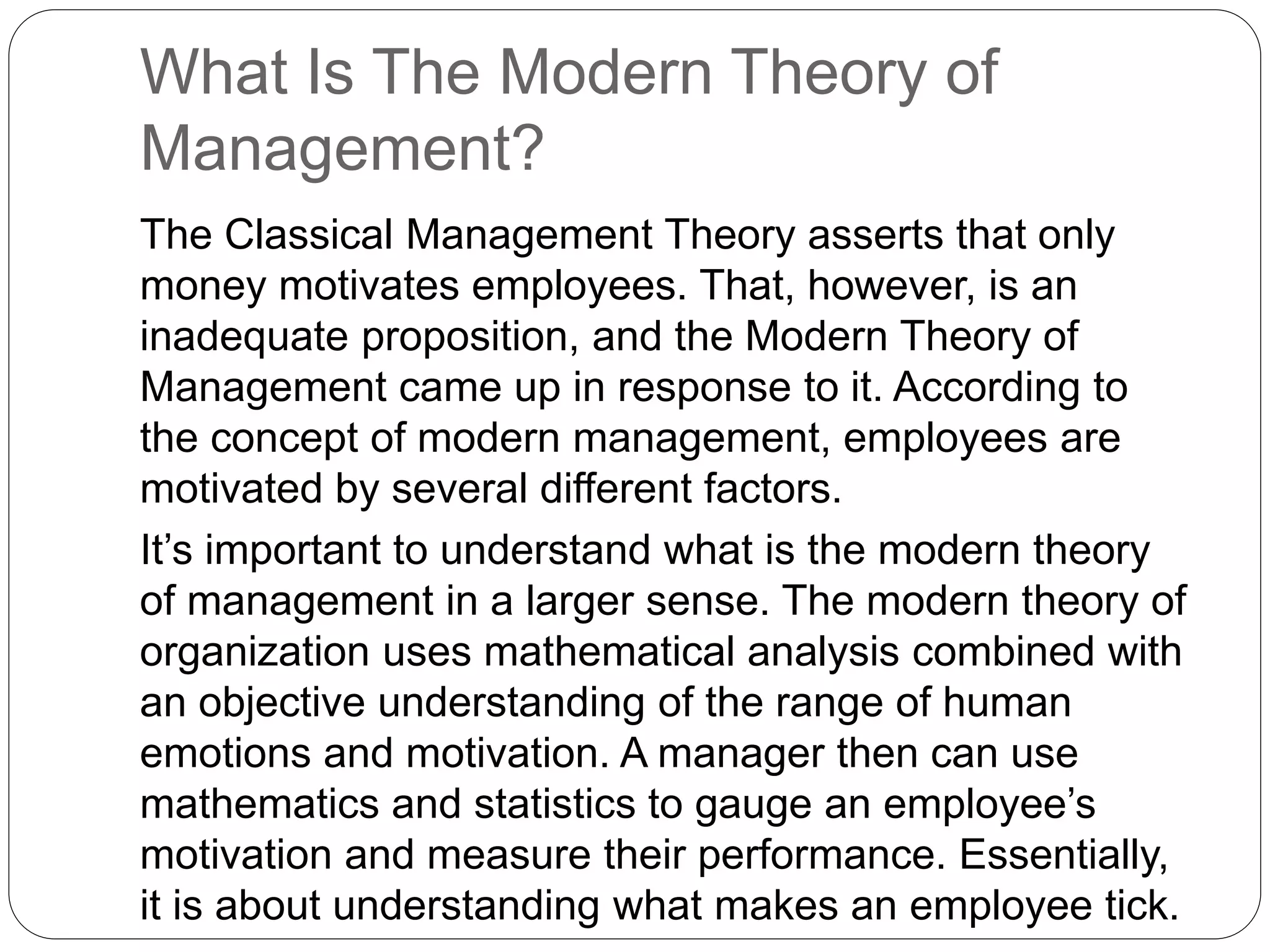Modern management thought PPT.pptx
