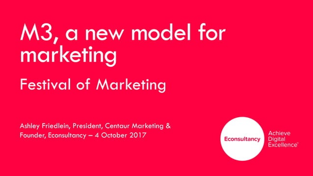 The Modern Marketing Model (M3) | PDF | Marketing and Advertising ...