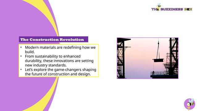 Modern Materials Revolutionising Construction and Design.pptx