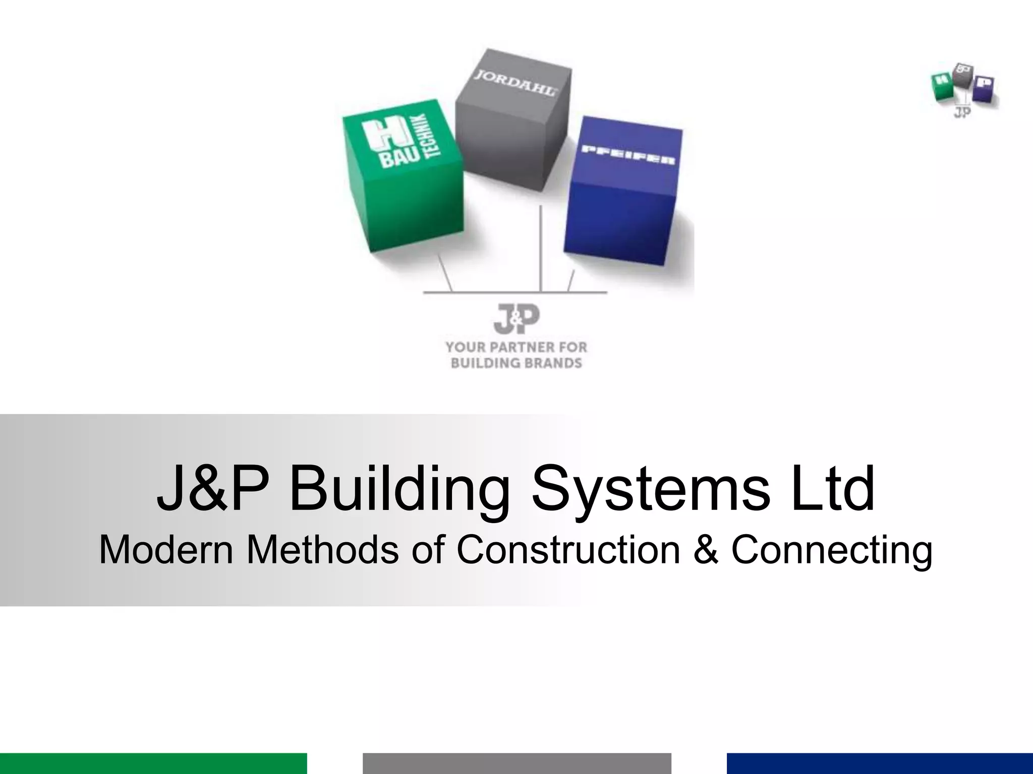 Modern Methods of Construction & Connecting | PPT