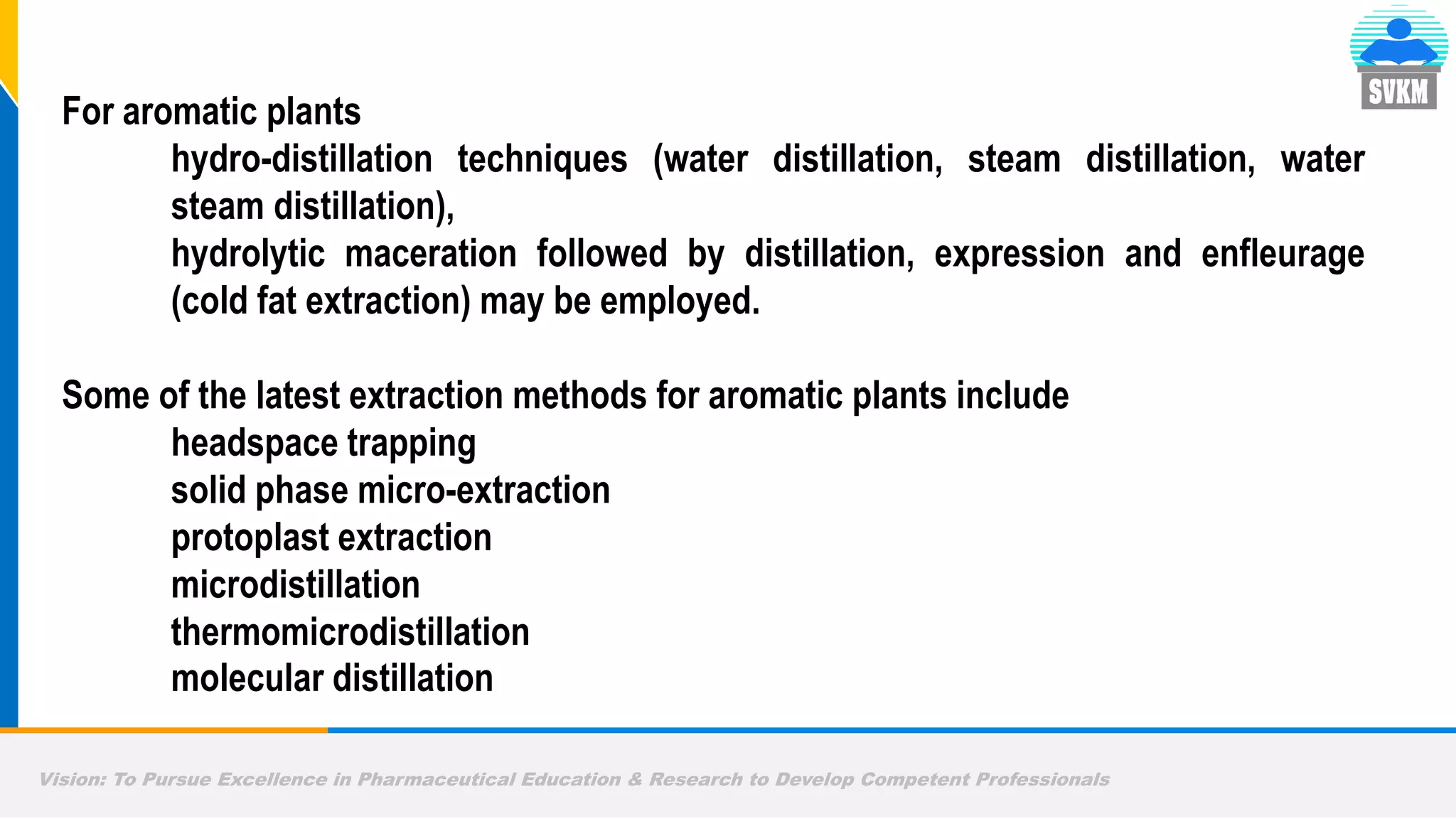 Modern methods of extraction by Dr. Amit Gangwal | PDF | Chemistry ...
