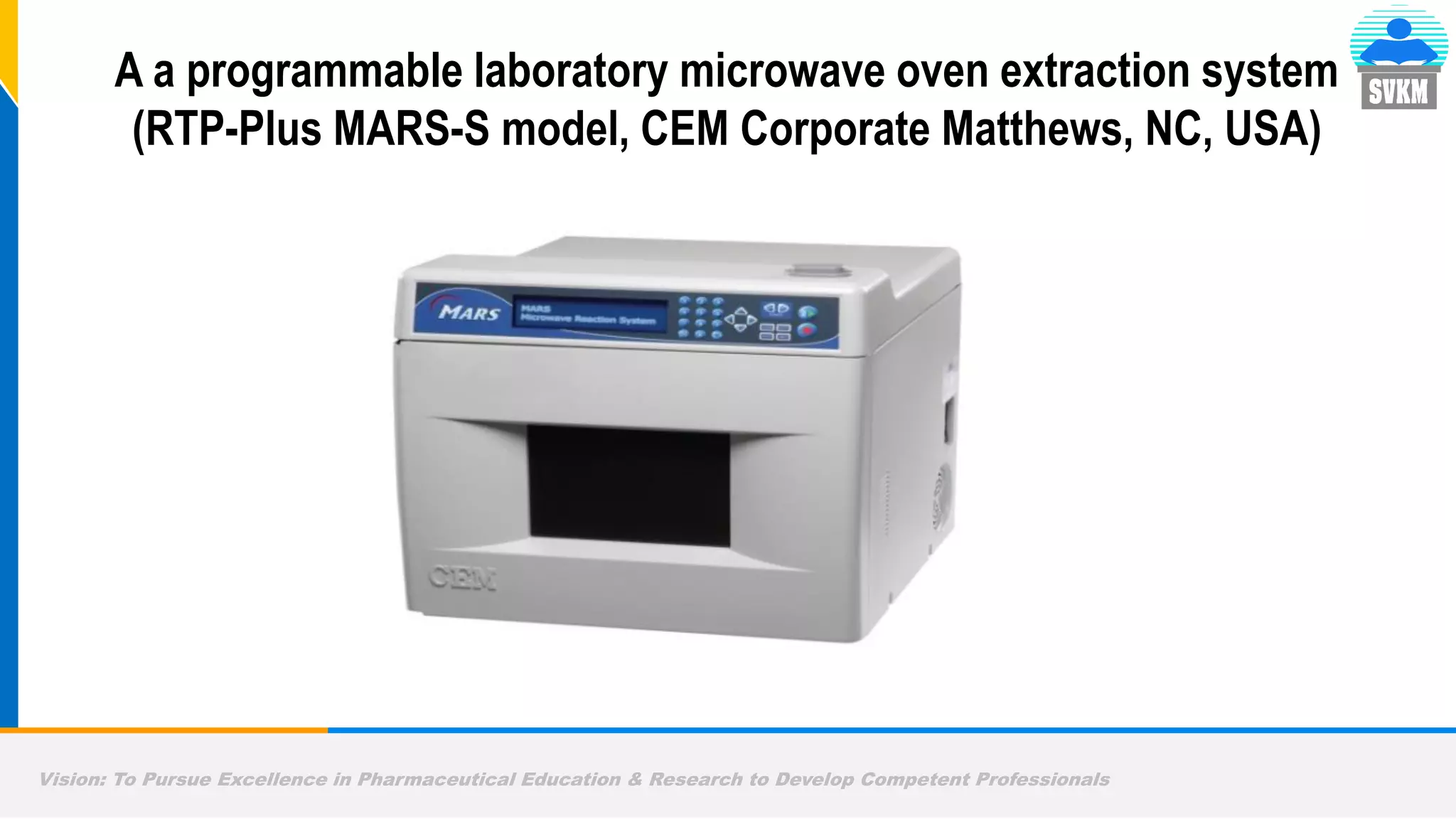 Modern methods of extraction by Dr. Amit Gangwal | PDF | Chemistry ...