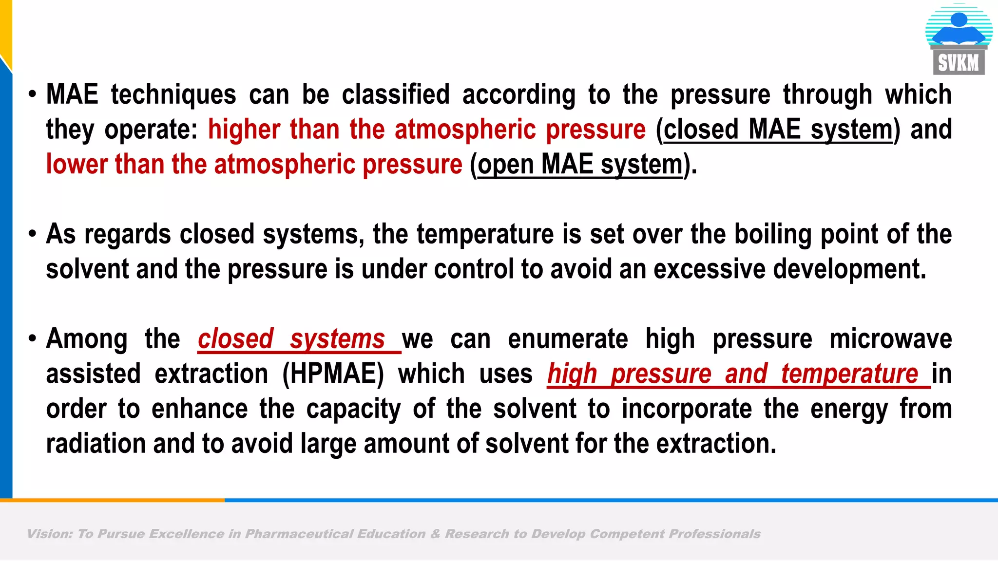 Modern methods of extraction by Dr. Amit Gangwal | PDF | Chemistry ...