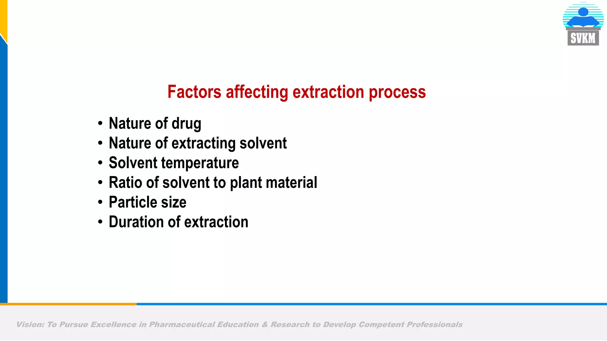 Modern methods of extraction by Dr. Amit Gangwal | PDF